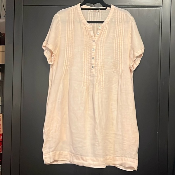 Faherty | Dresses | Faherty Gemini Linen Dress | Poshmark